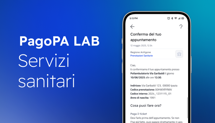 DevPortal | PagoPA LAB - La gestione integrata dei Servizi Sanitari attraverso le piattaforme di ...